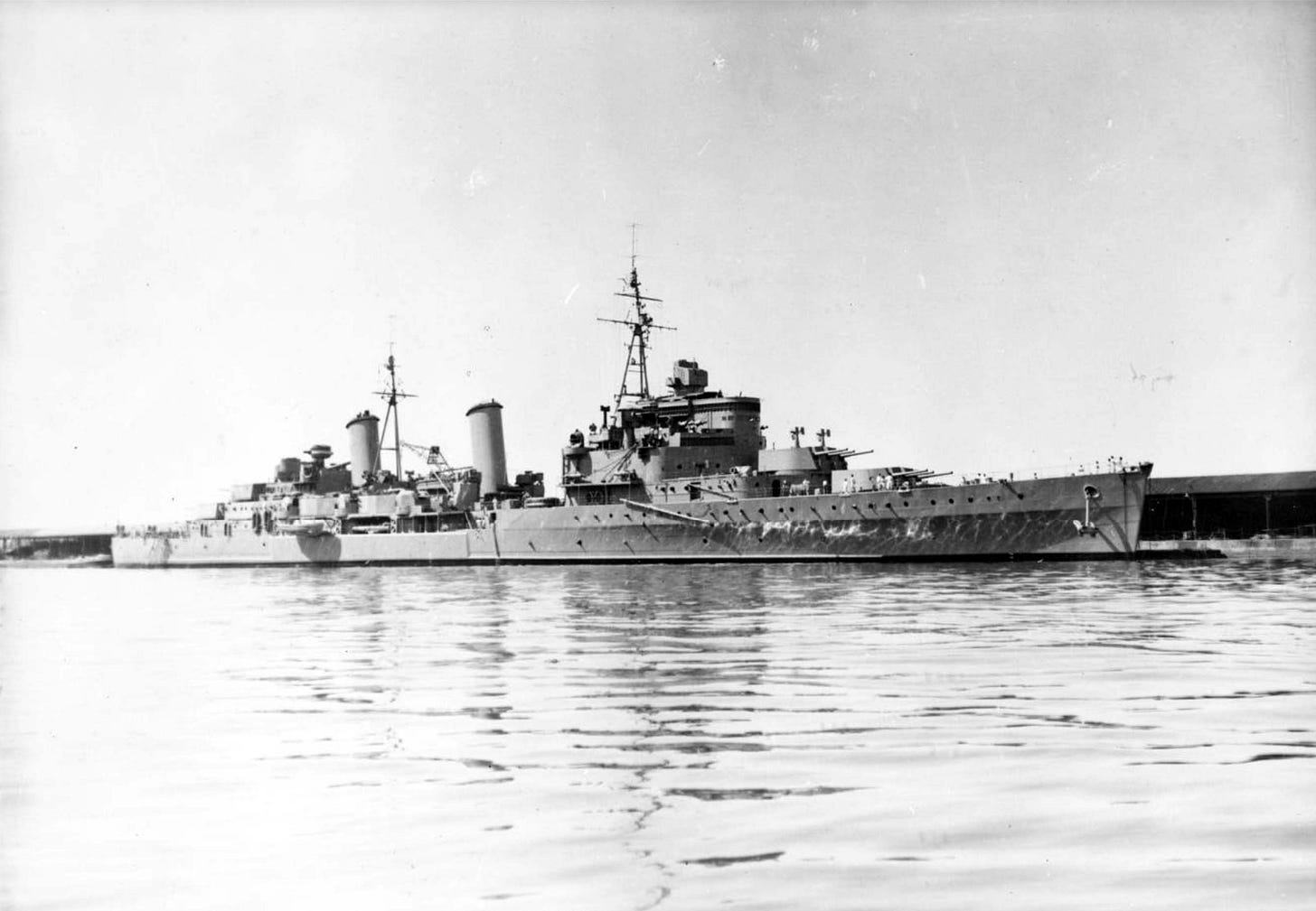 HMS Edinburgh torpedoed - by Martin Cherrett