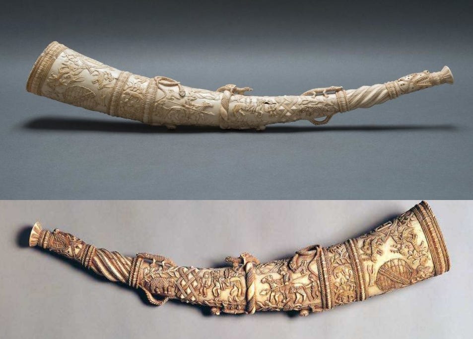 The Art of early Atlantic contacts: Sapi ivory artists and Portuguese ...