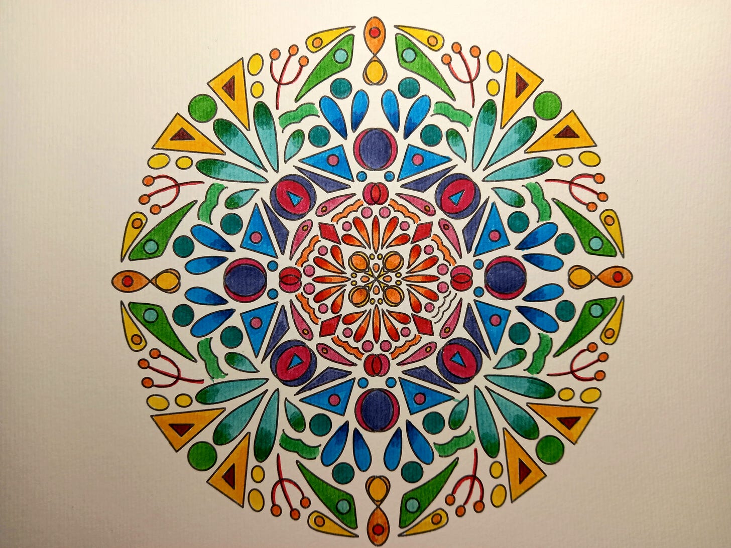 Prompt #4 - The Mandala Zone - by Lorena Sassman