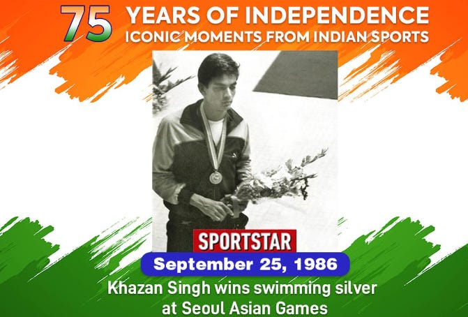 75 years of independence, 75 iconic moments from Indian sports: No 53 - 1986: Khajan Singh wins ...