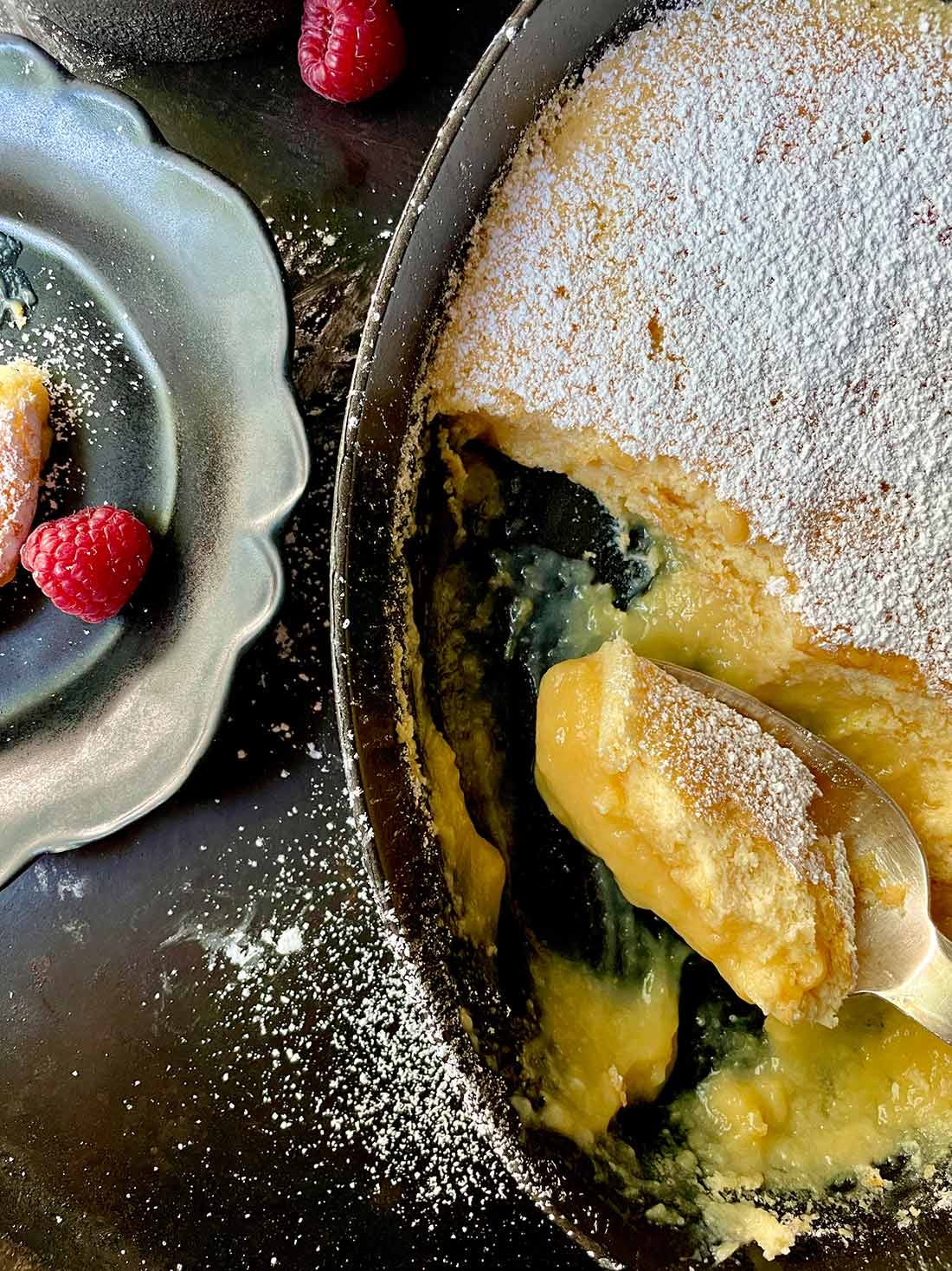 Lemon Sponge Pudding - by Susan Spungen - Susanality