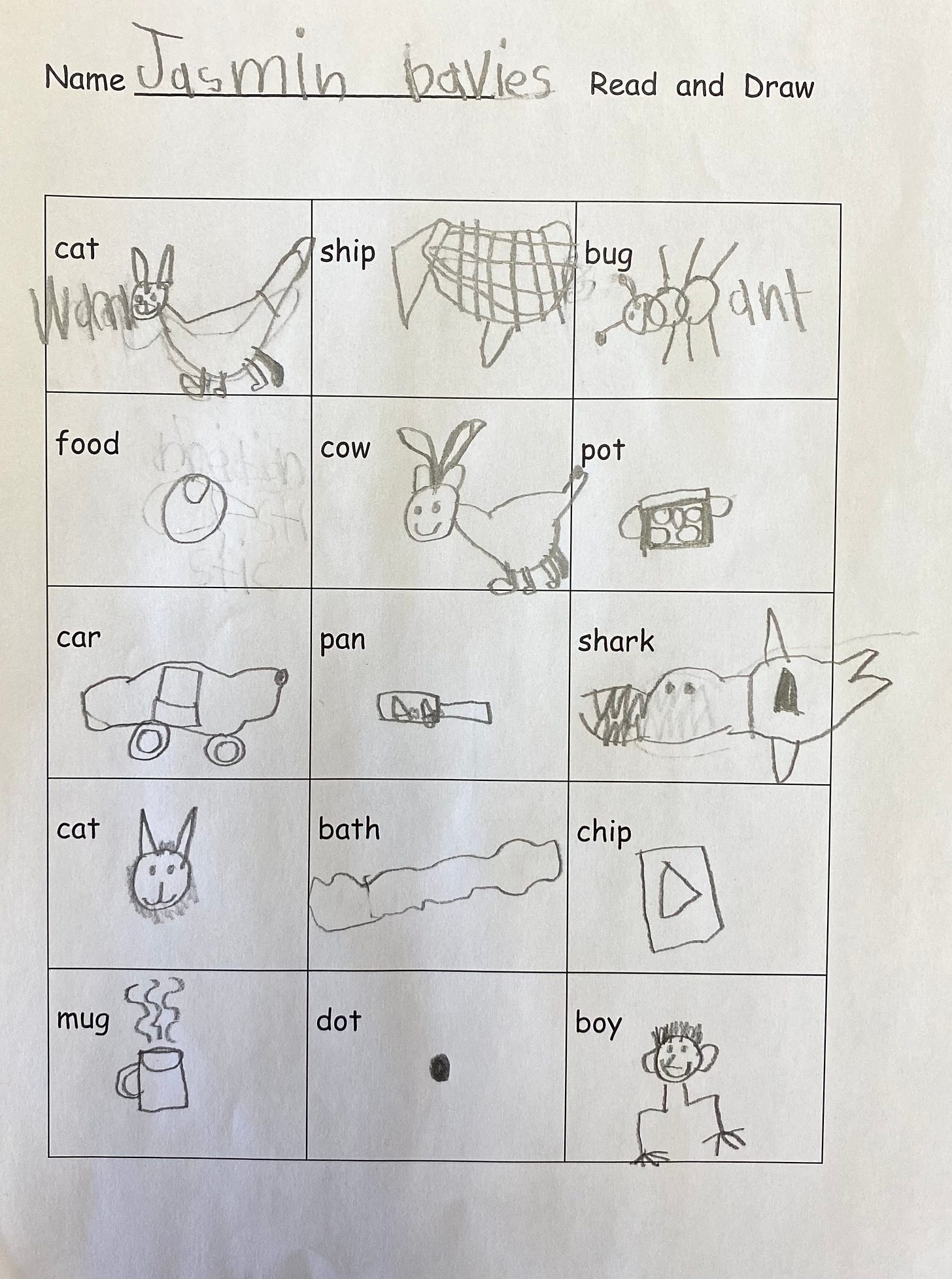 Read and Draw - by Randee Bergen - Busy Bee Kindergarten