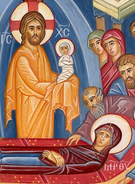 On the Icon of the Assumption/Dormition - by Solrunn Nes