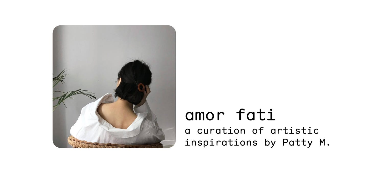 [amor fati ☕️] vol.10 meditative cabins & visual poetry
