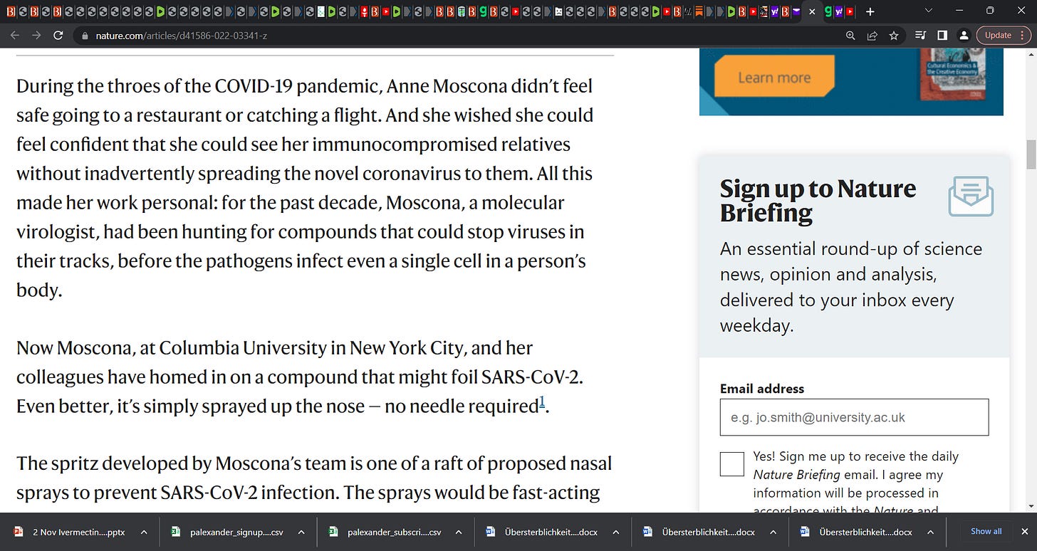 Could a nose spray a day keep COVID away? Scientists are working on ...