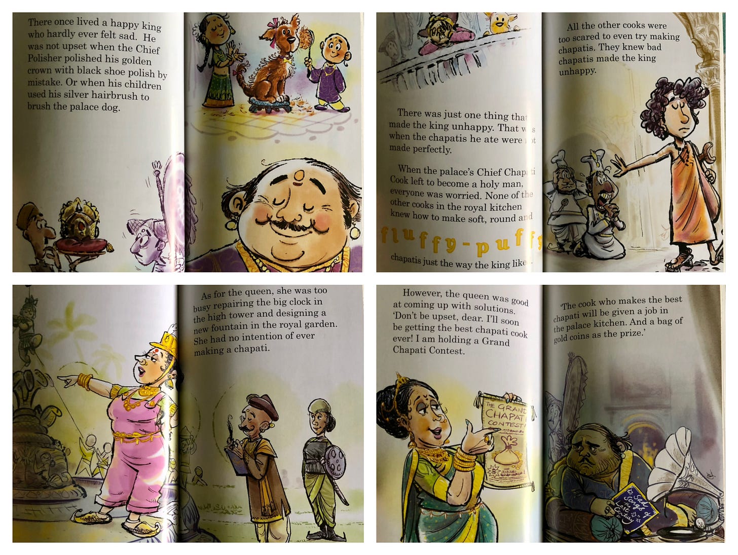 The Grand Chapati Contest - by Roopa Baliga