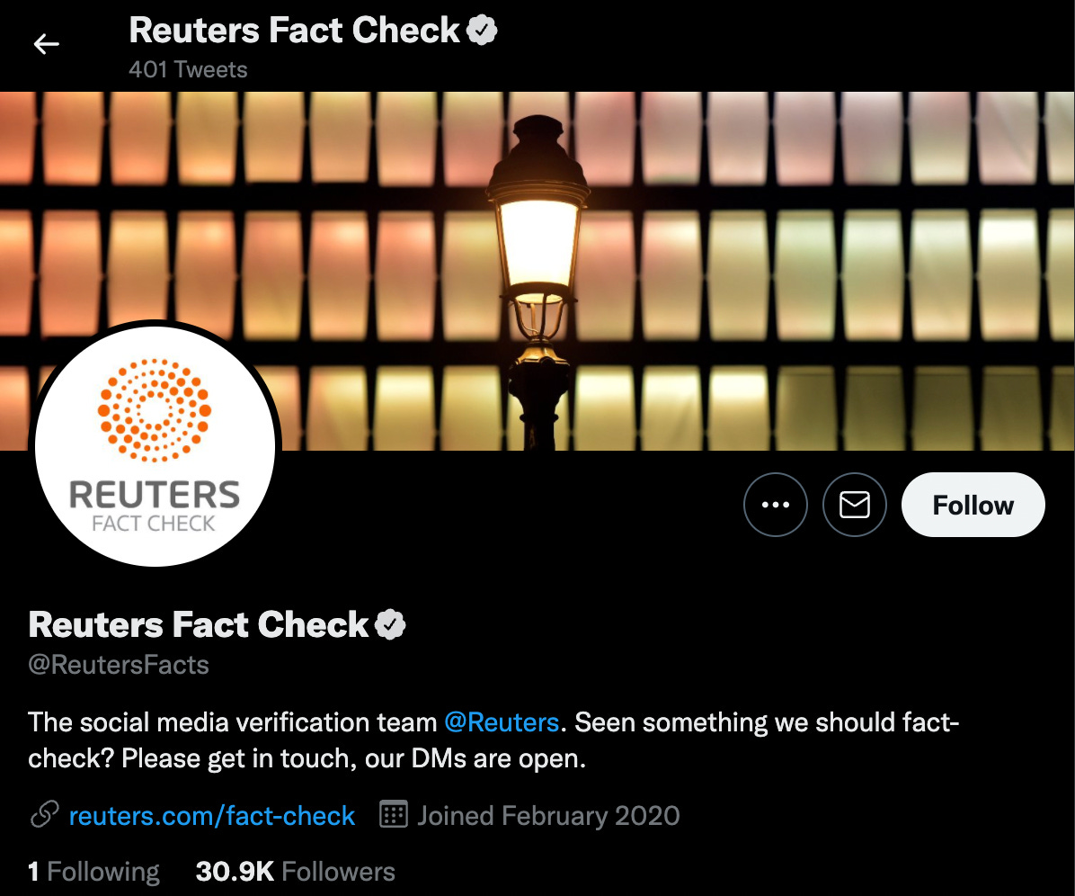 Anatomy of the Reuters fact-check article - by Joomi Kim
