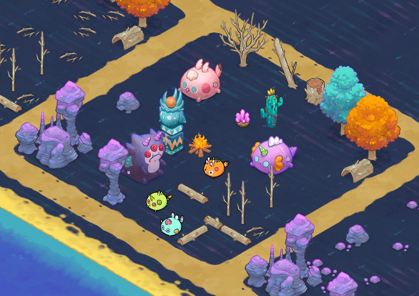 Axie Land Demo Is Live! - by Axie Infinity - The Lunacian