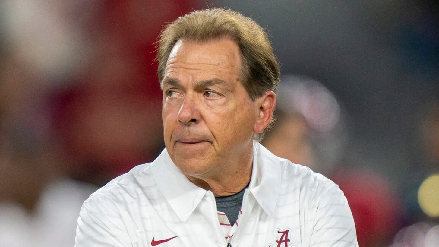 Nick Saban's ridiculous claim that his player hit a young woman because ...