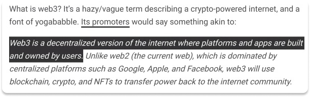 The Web3 Debate - Not Boring by Packy McCormick