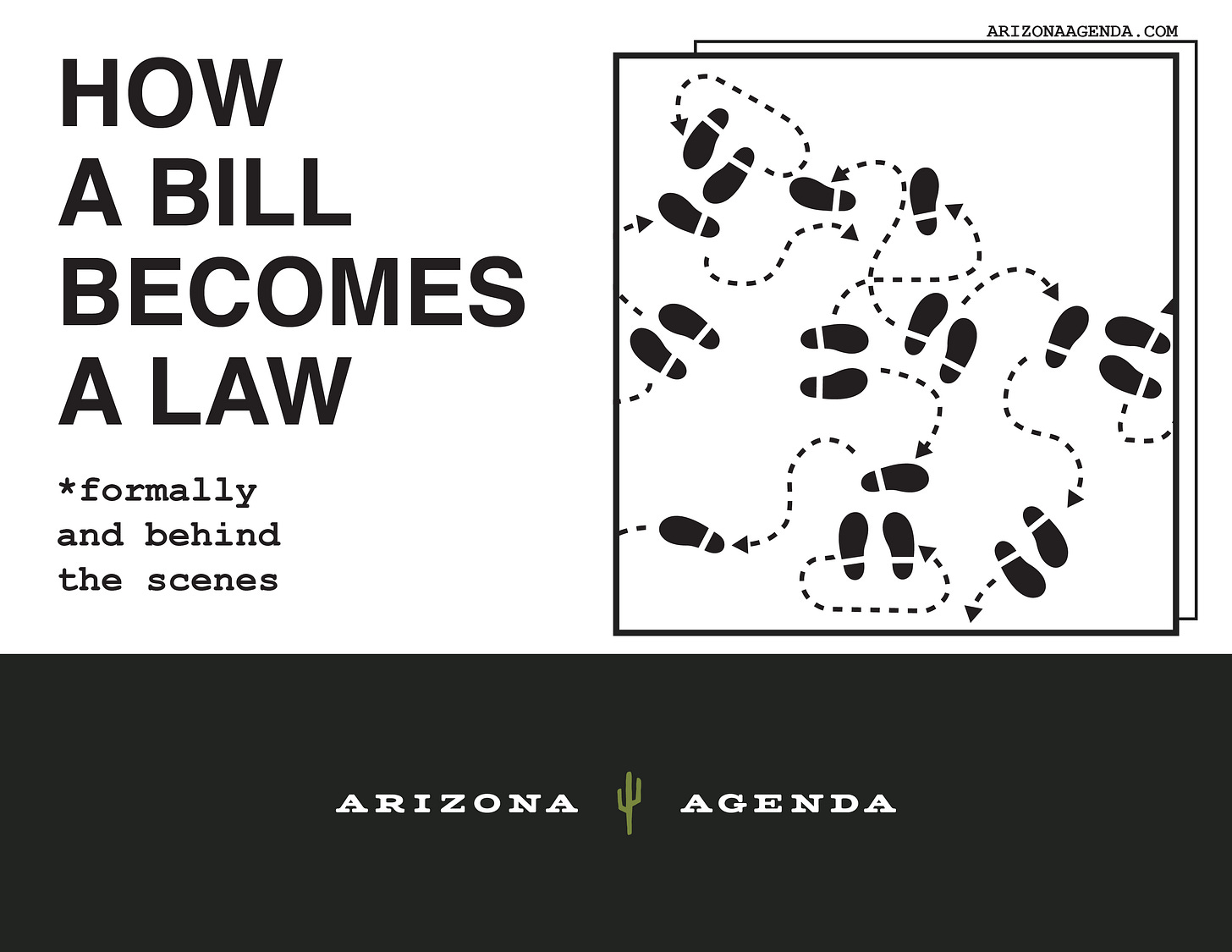 How an Arizona bill becomes a law, formally and informally