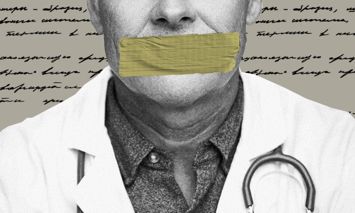 Why doctors aren’t speaking out, by an anonymous doctor | STRAIGHT LINE ...