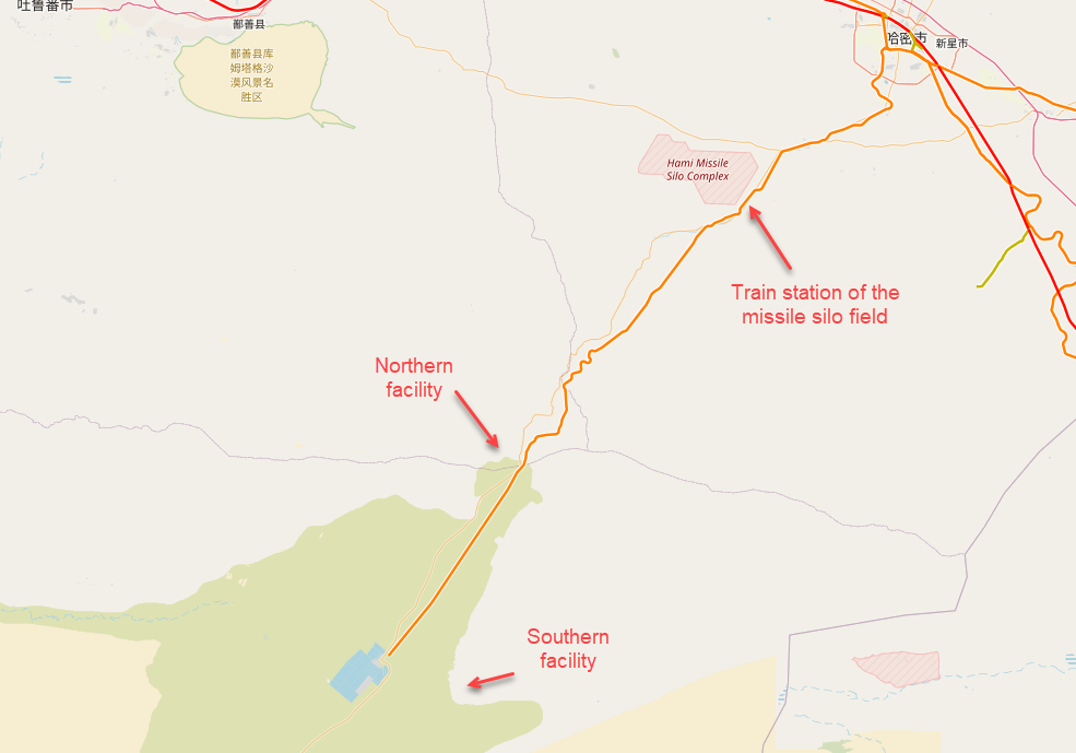China is expanding its military facilities in the Lop Nur desert.
