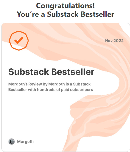 The Weirdness Of The Current Age - Morgoth’s Review