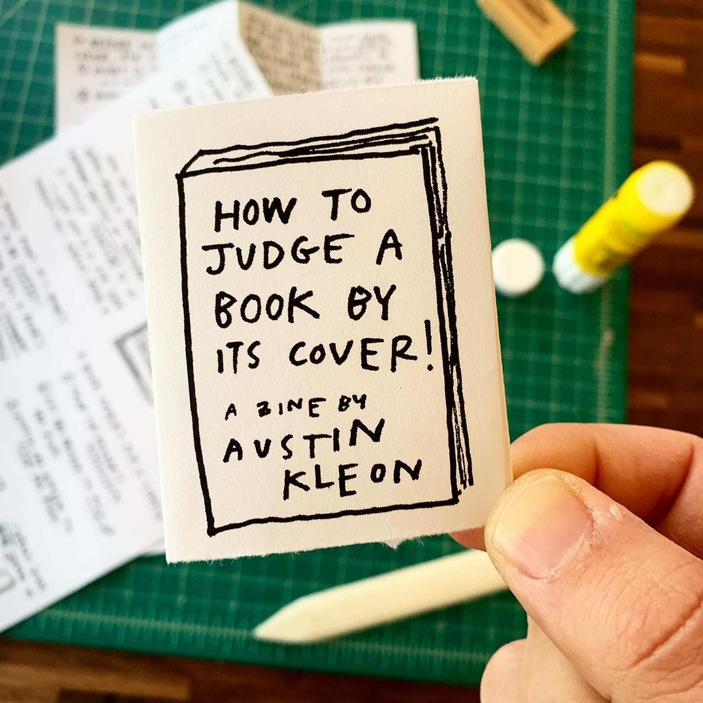 How to judge a book by its cover - Austin Kleon