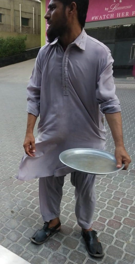 Gul/Wahid Khan - by Javeria - Slate