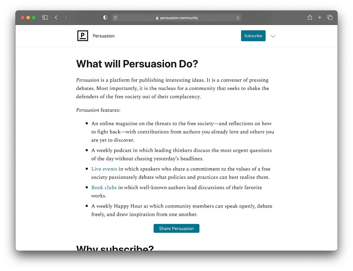 How to polish your publication's About page and one-line description