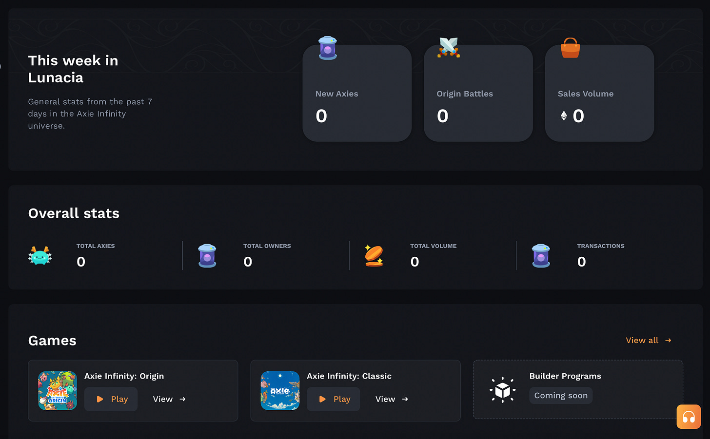 App.axie Is Here! - by Axie Infinity - The Lunacian