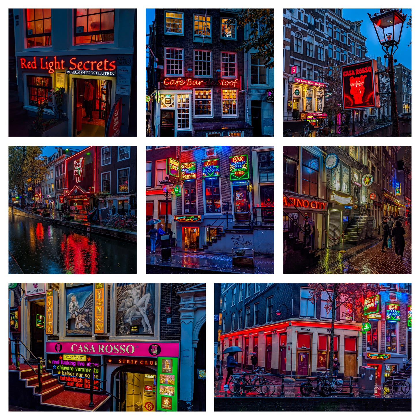 Amsterdam at Night is a Very Magical Place