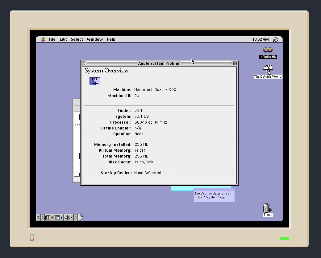 Emulate a Classic Macintosh... in your web browser. Seriously.