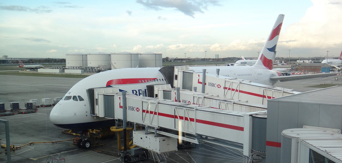 Russian Airspace Closure - by Oliver Ranson