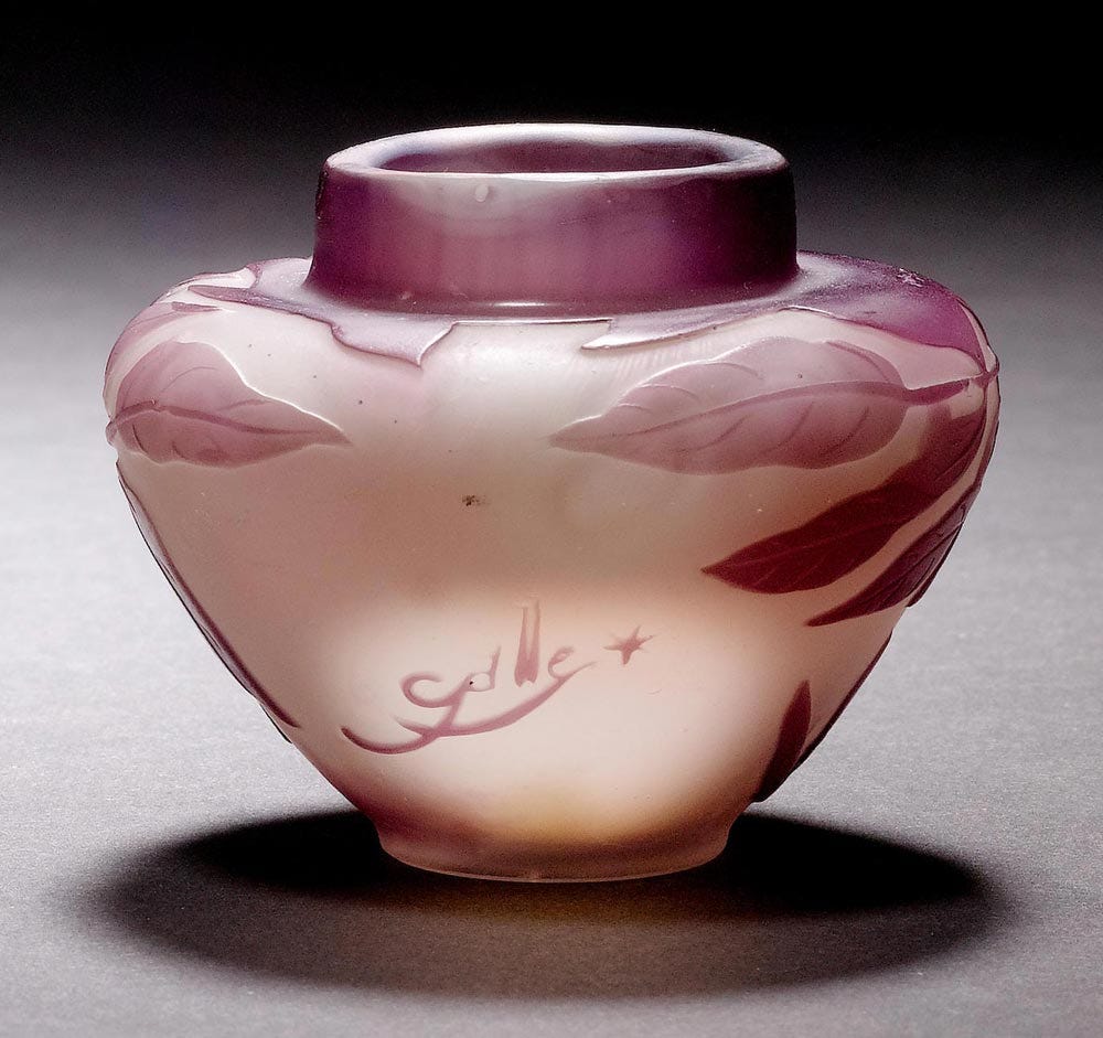 The Gallé signatures on glass after 1904 : a tentative chronology (part ...