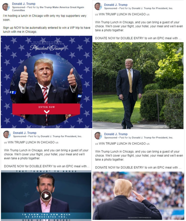 The Trump campaign holds a lot of contests. Does anyone win?