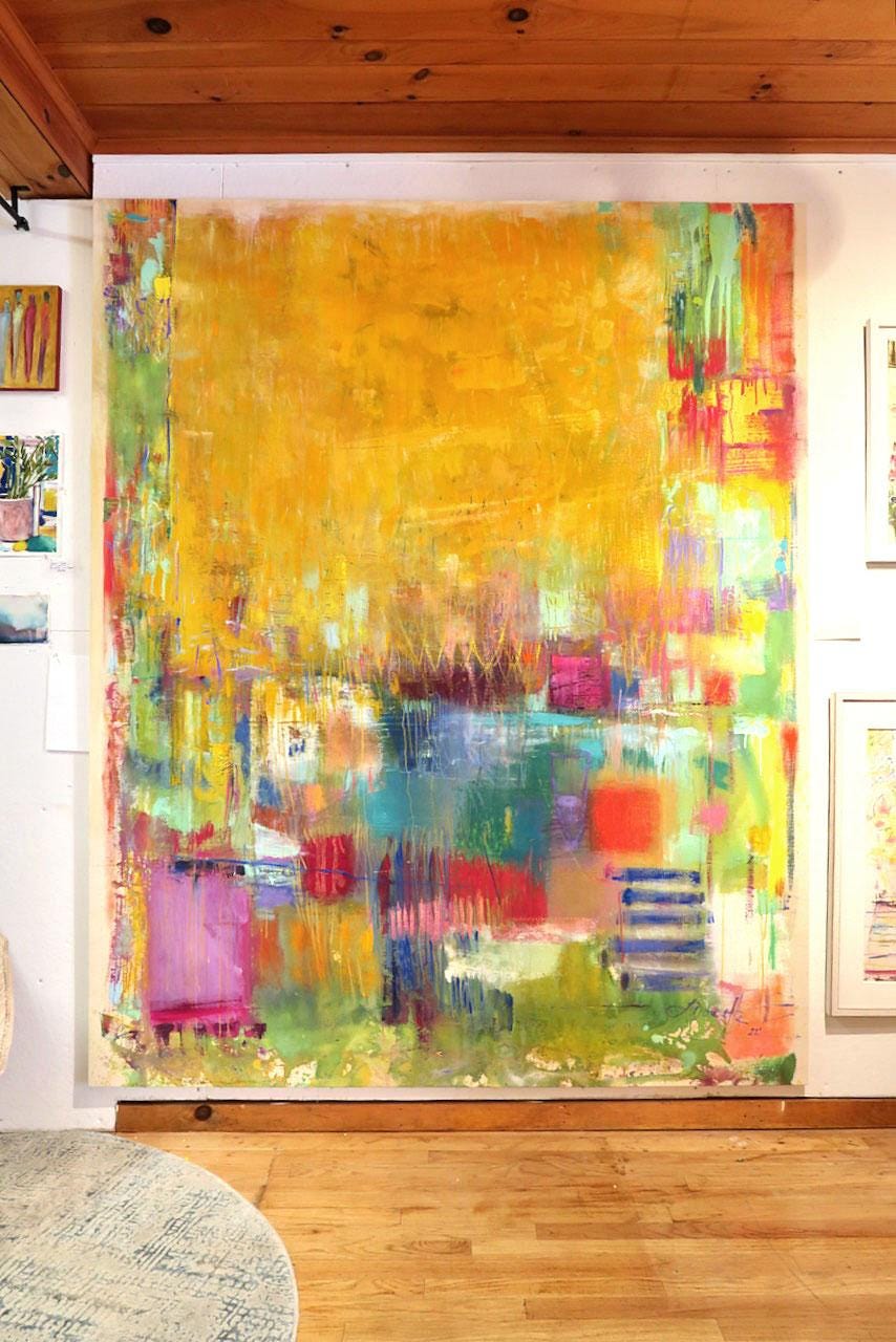 Loren Doucette, painter - by Amy Allen - Palate & Palette