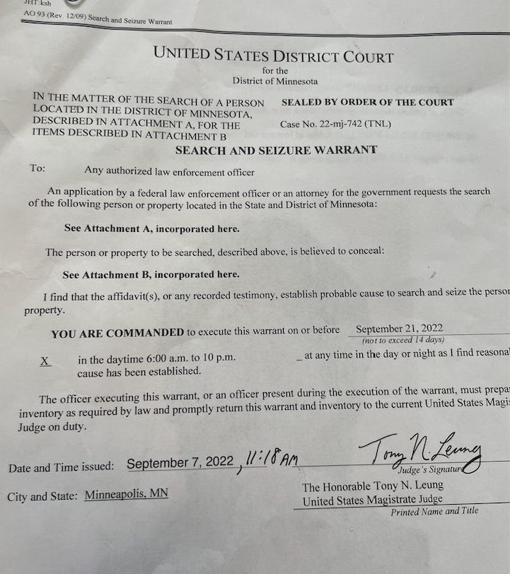 Exclusive: Mike Lindell's FBI Subpoena Is Here!