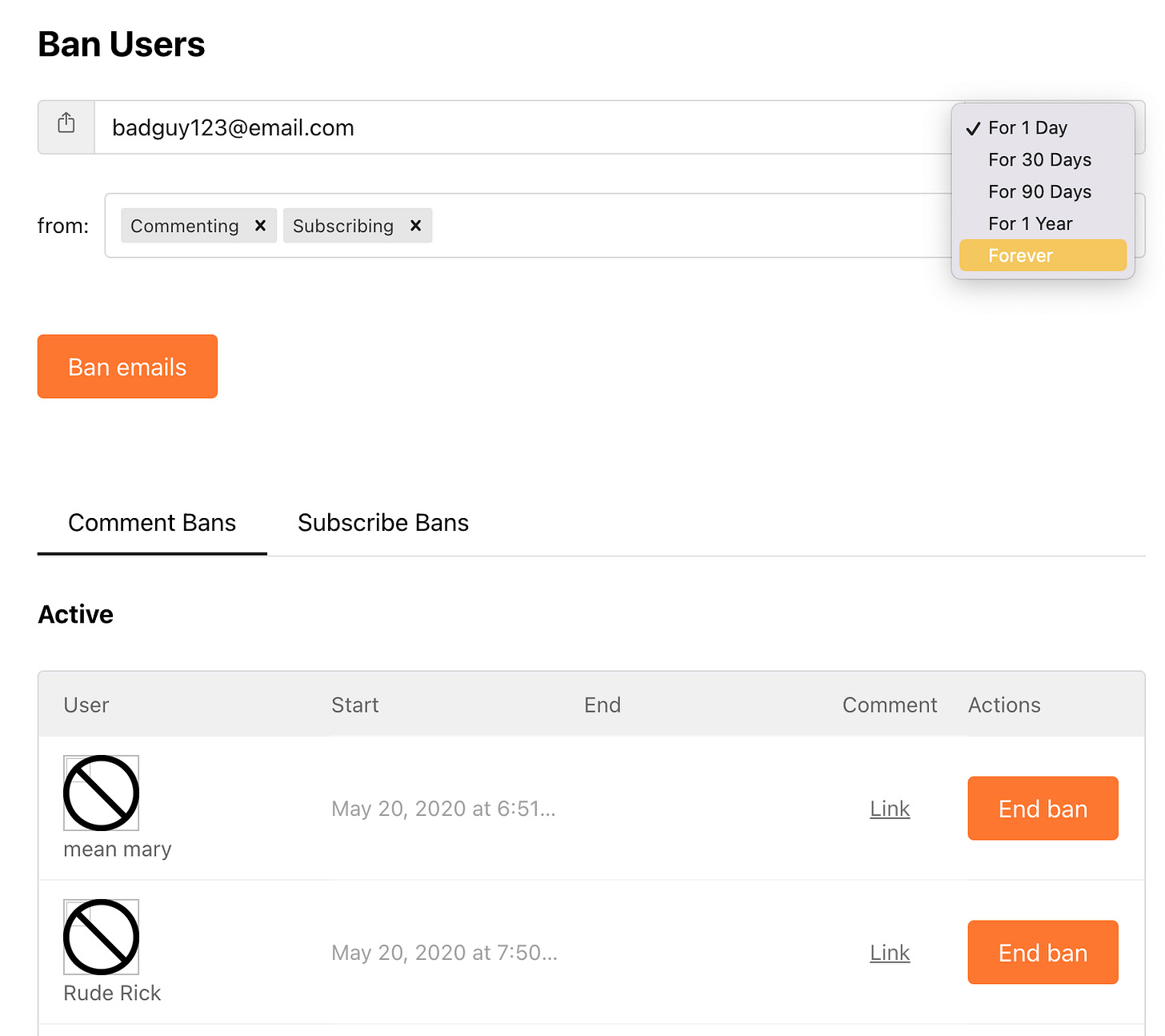 A guide to Substack’s moderation tools - On Substack
