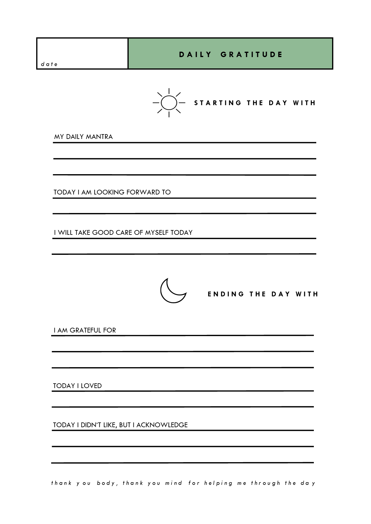 Let's Practice More Gratitude Worksheet - by Katrin