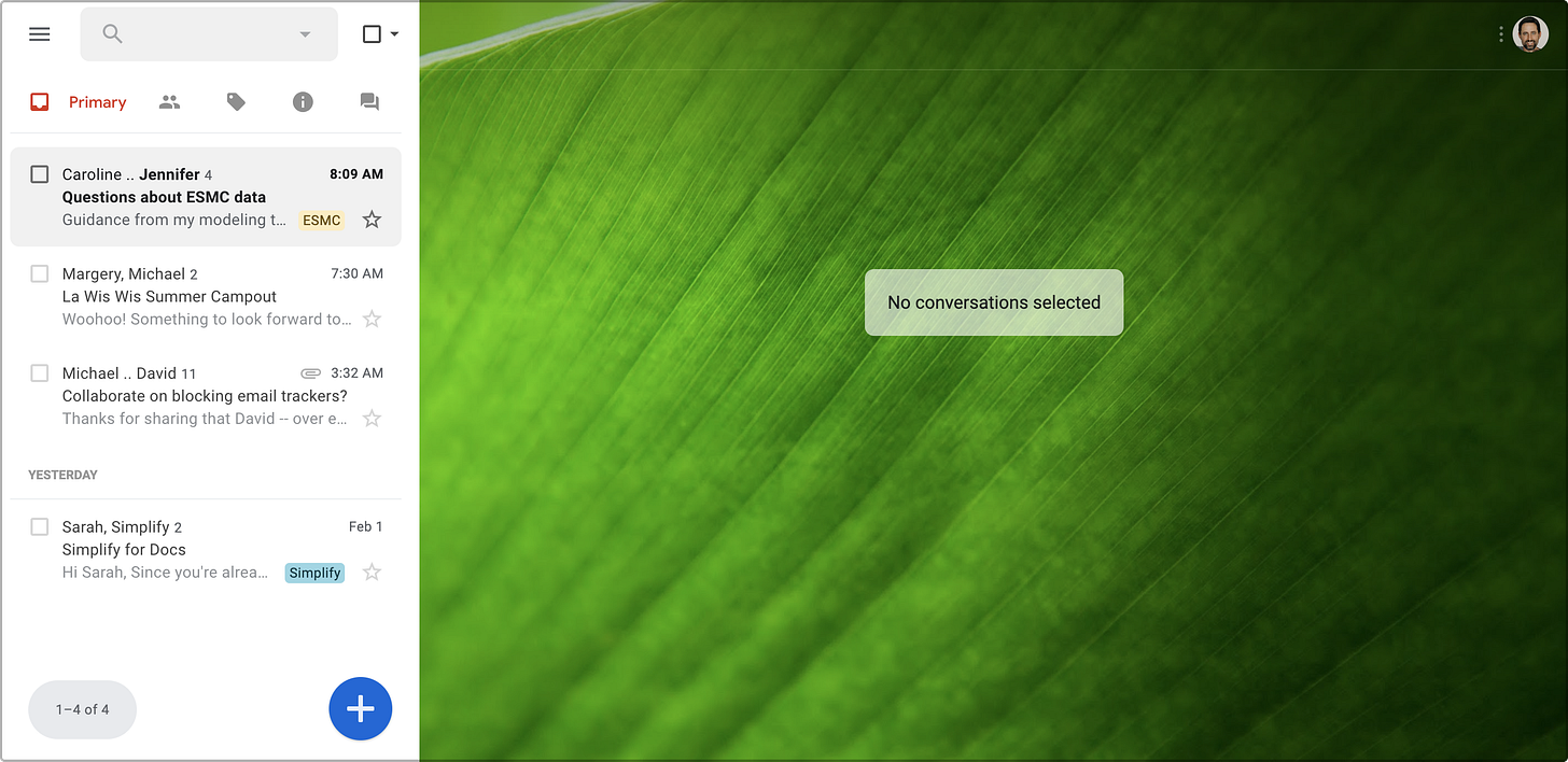 Simplify Gmail v2: The inbox and keyboard shortcuts