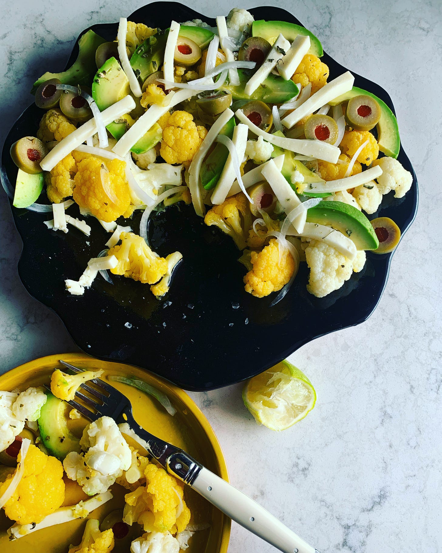 Hola! Another Ensalada Mexicana - by emily nunn