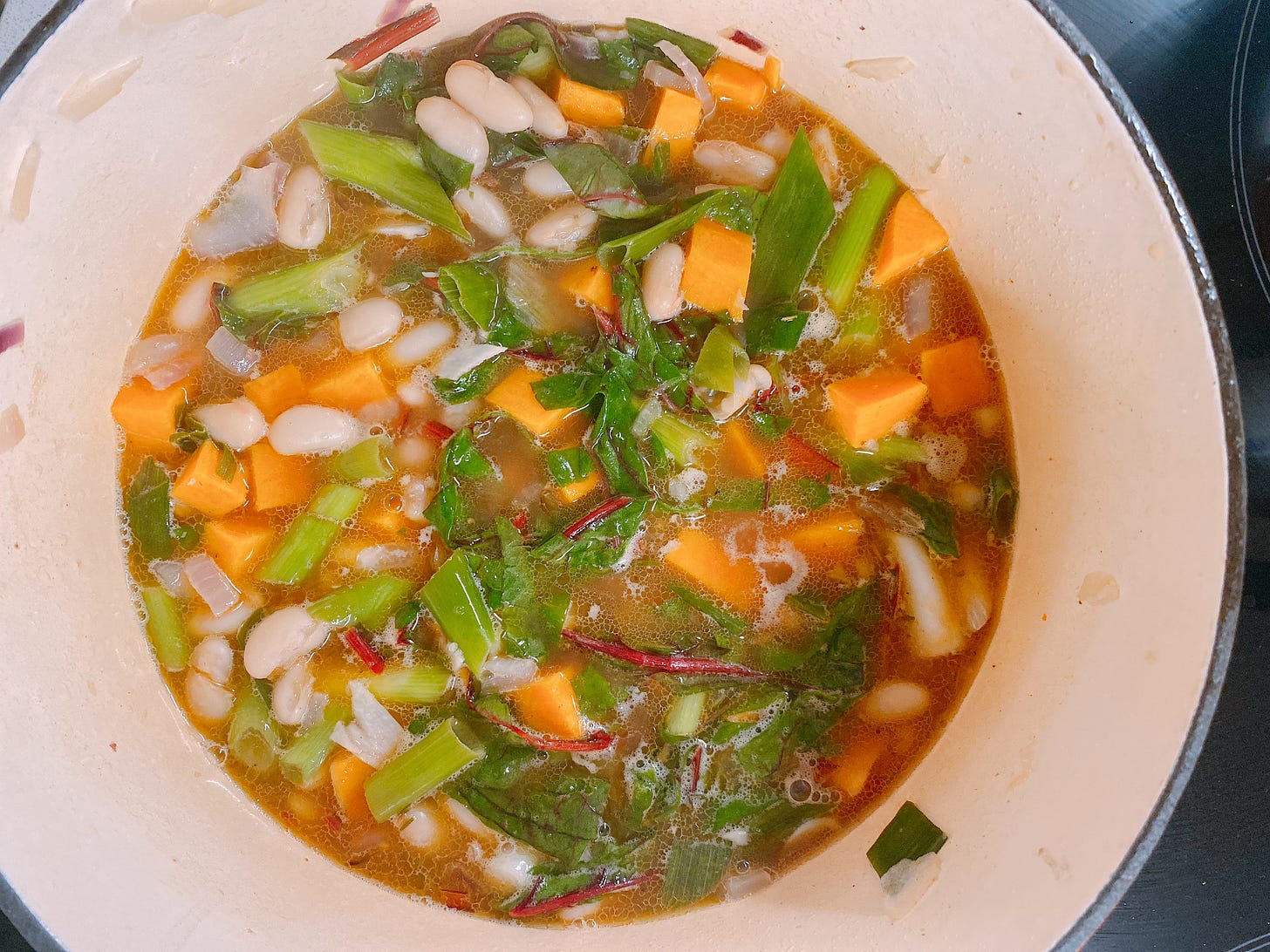 Veg Scrap Soup - by Chris Mandle - Scraps