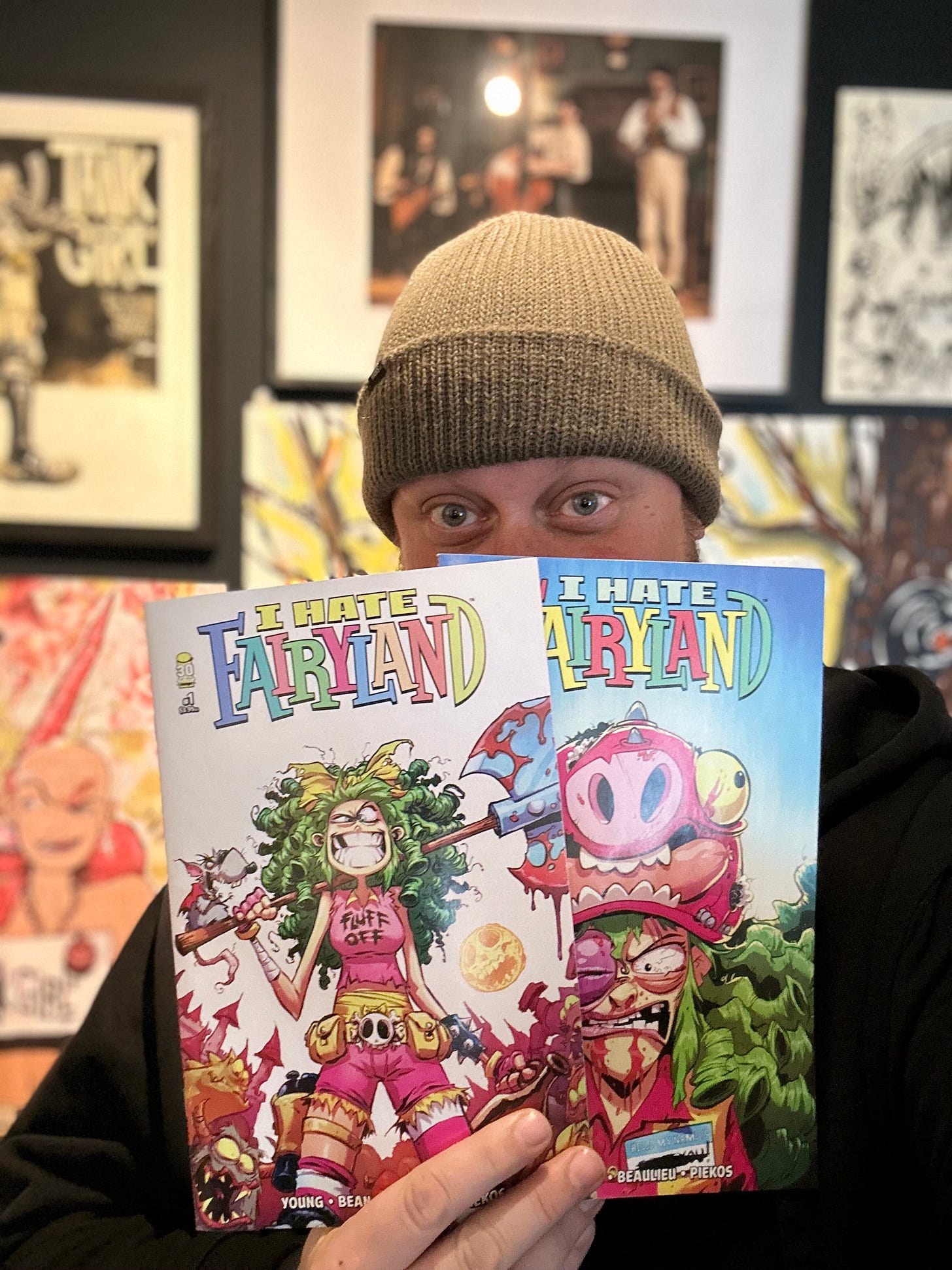 Gert Returns To Comic Shops! - by Skottie Young