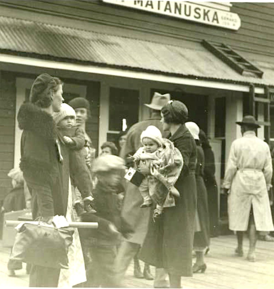 The 1935 Matanuska Colony Project - by Helen Hegener