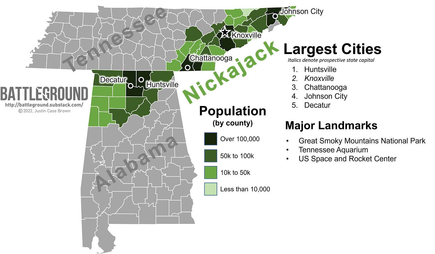 Nickajack: The Failed Appalachian State - by Justin Brown