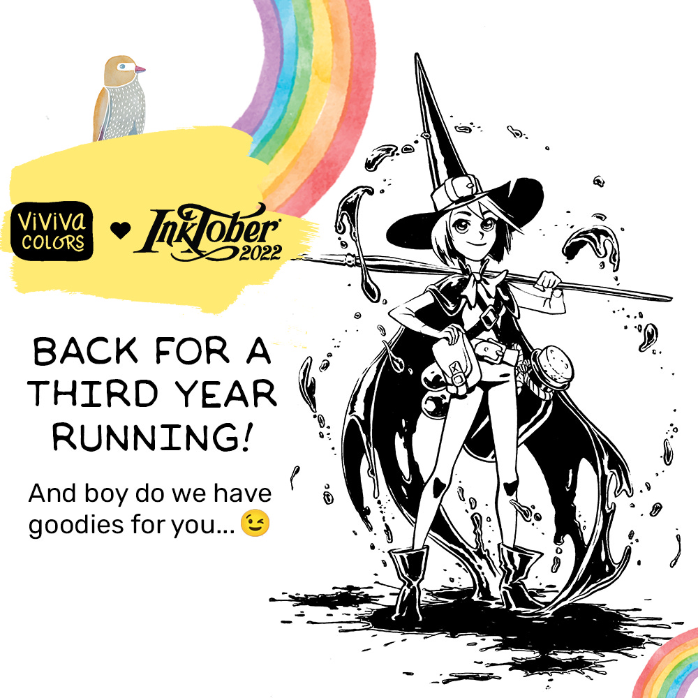 Early Access to Limited Edition Official Inktober Products!