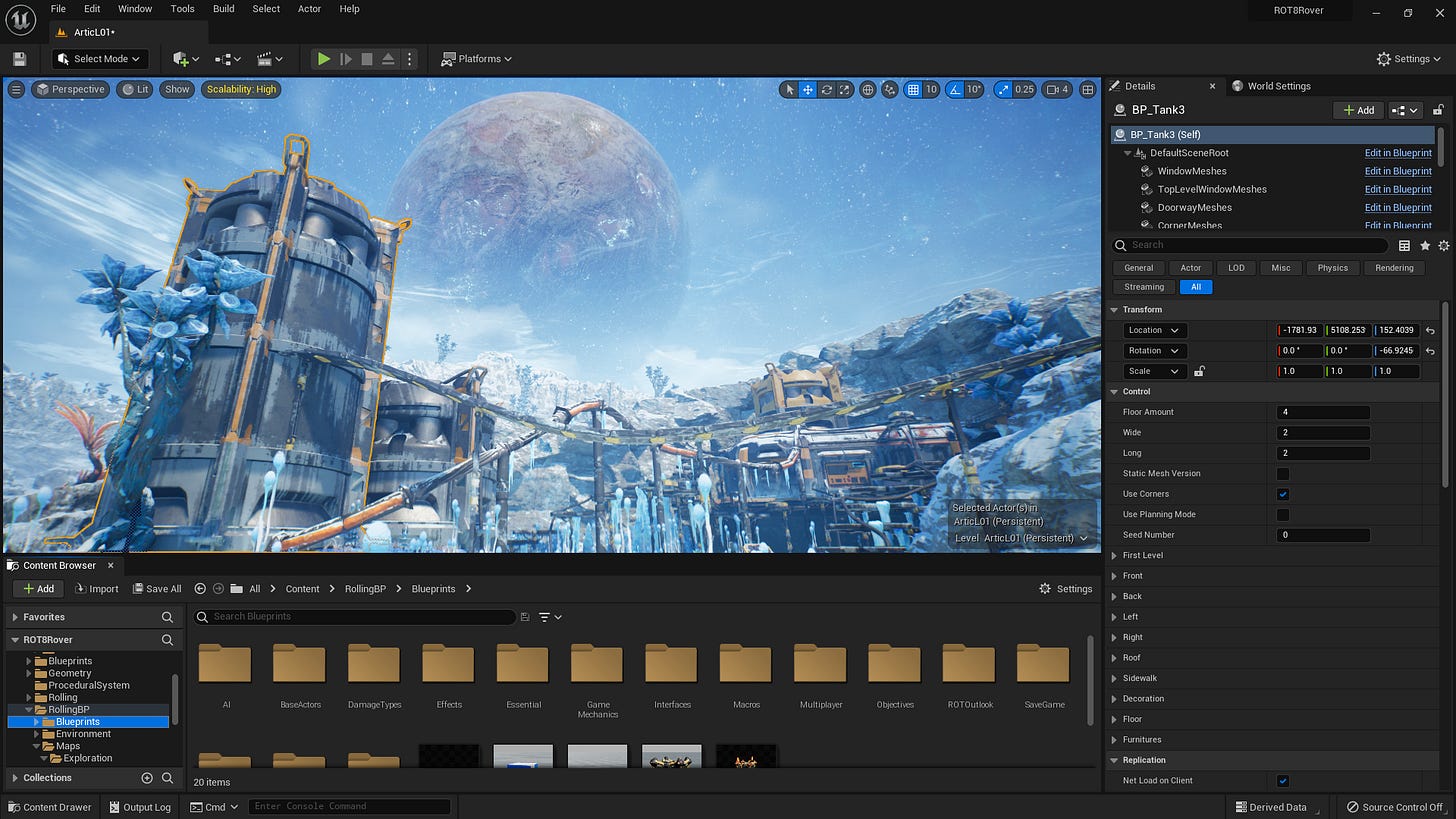 Upcoming Features of Unreal Engine 5.1 - by Mike Laaksonen