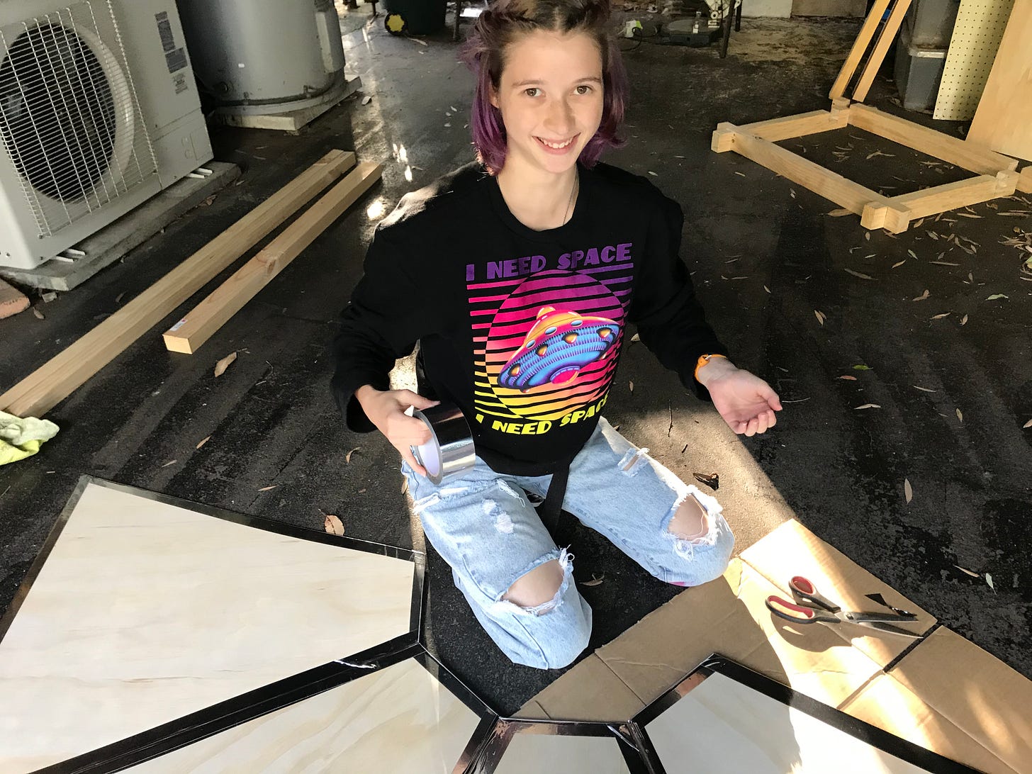 Building the Horn of the DIY Radio Telescope