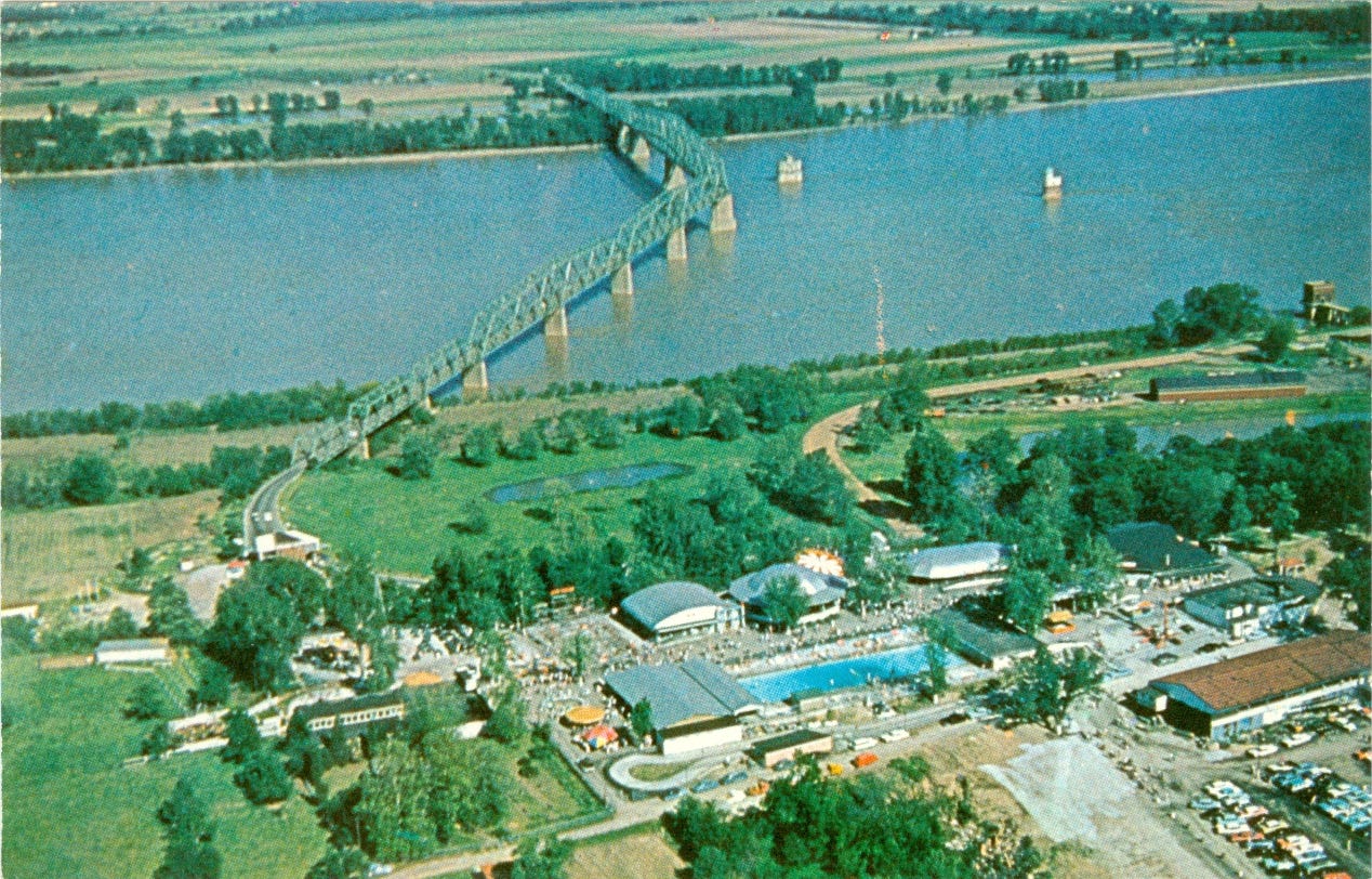 A bridge, a park, a canal: Chain of Rocks - by Jackie Dana