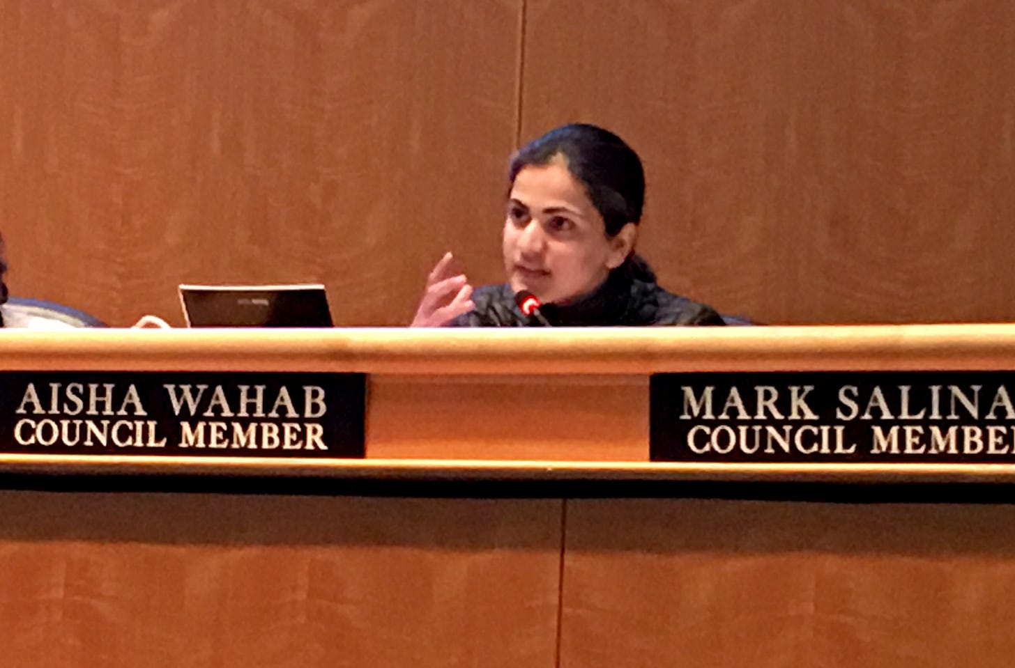 Aisha Wahab received life-threatening voicemails in the aftermath of ...