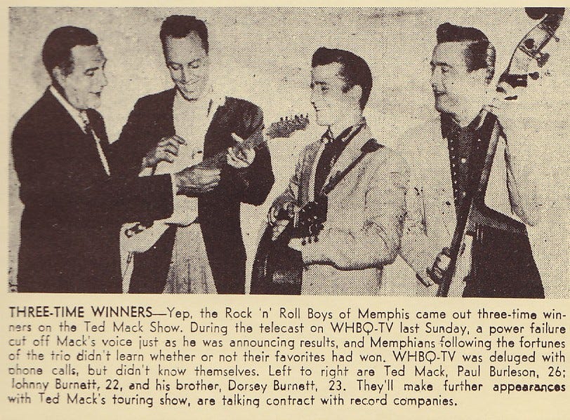 Paul Burlison: The Complete Rock ’n Roll Trio Interview