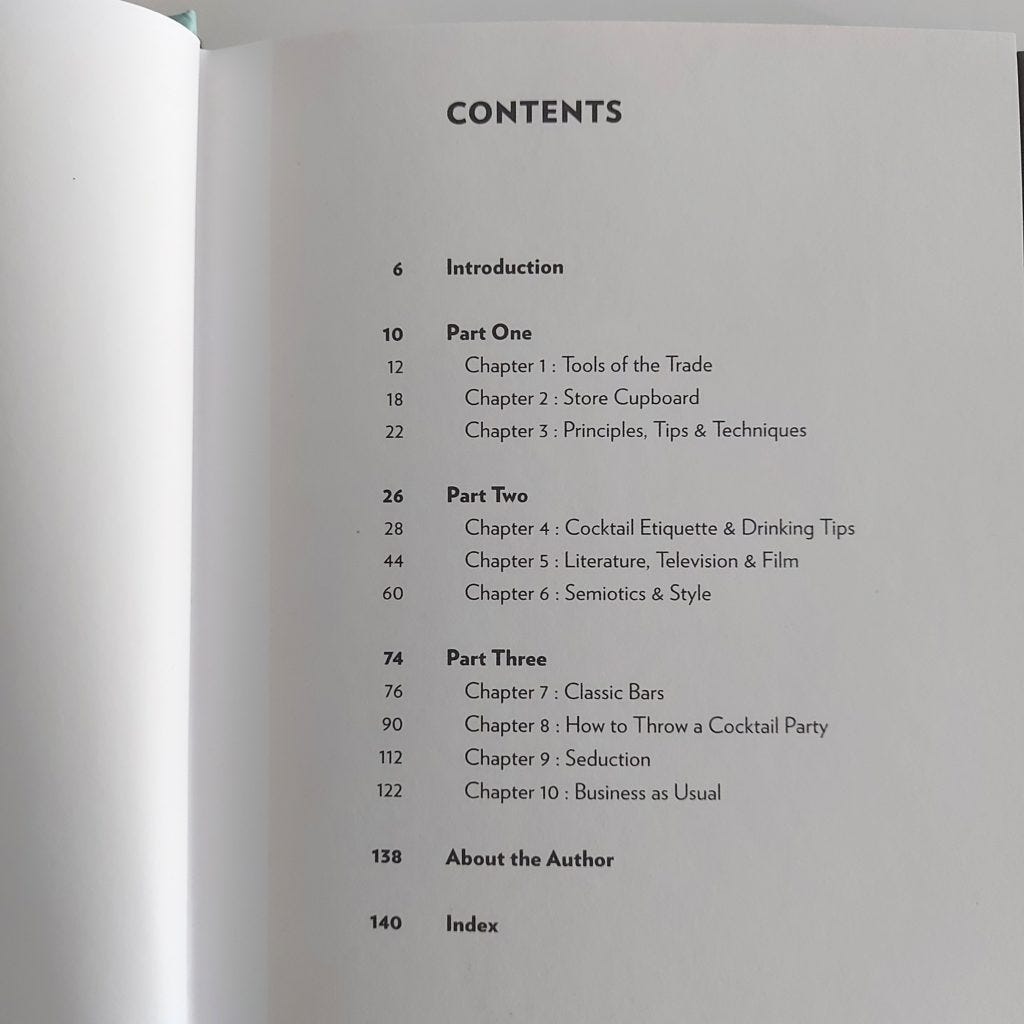 The gentleman's guide to cocktails, Alfred Tong