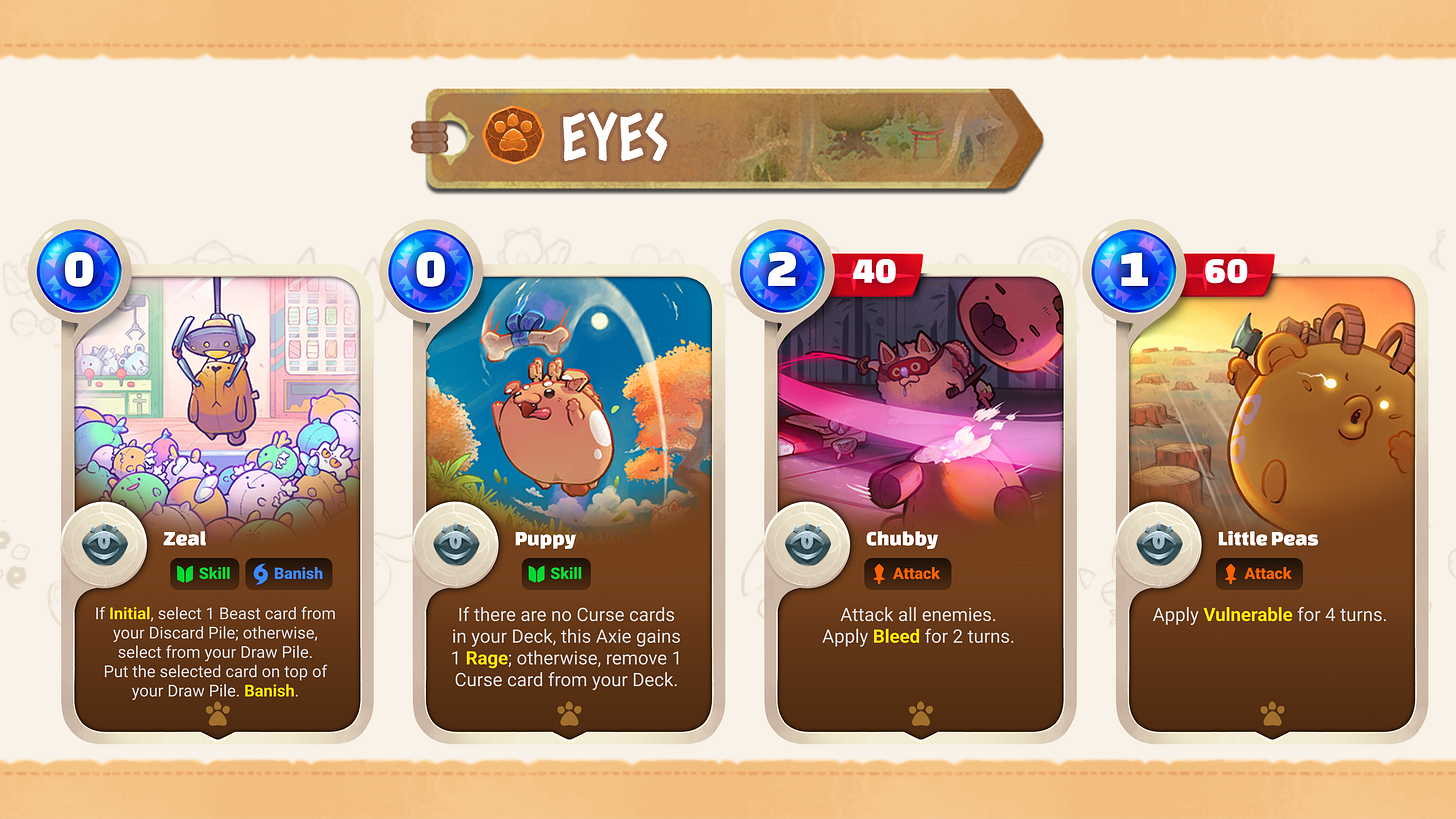 S2 Beast Card Leeks! - by Axie Infinity - The Lunacian