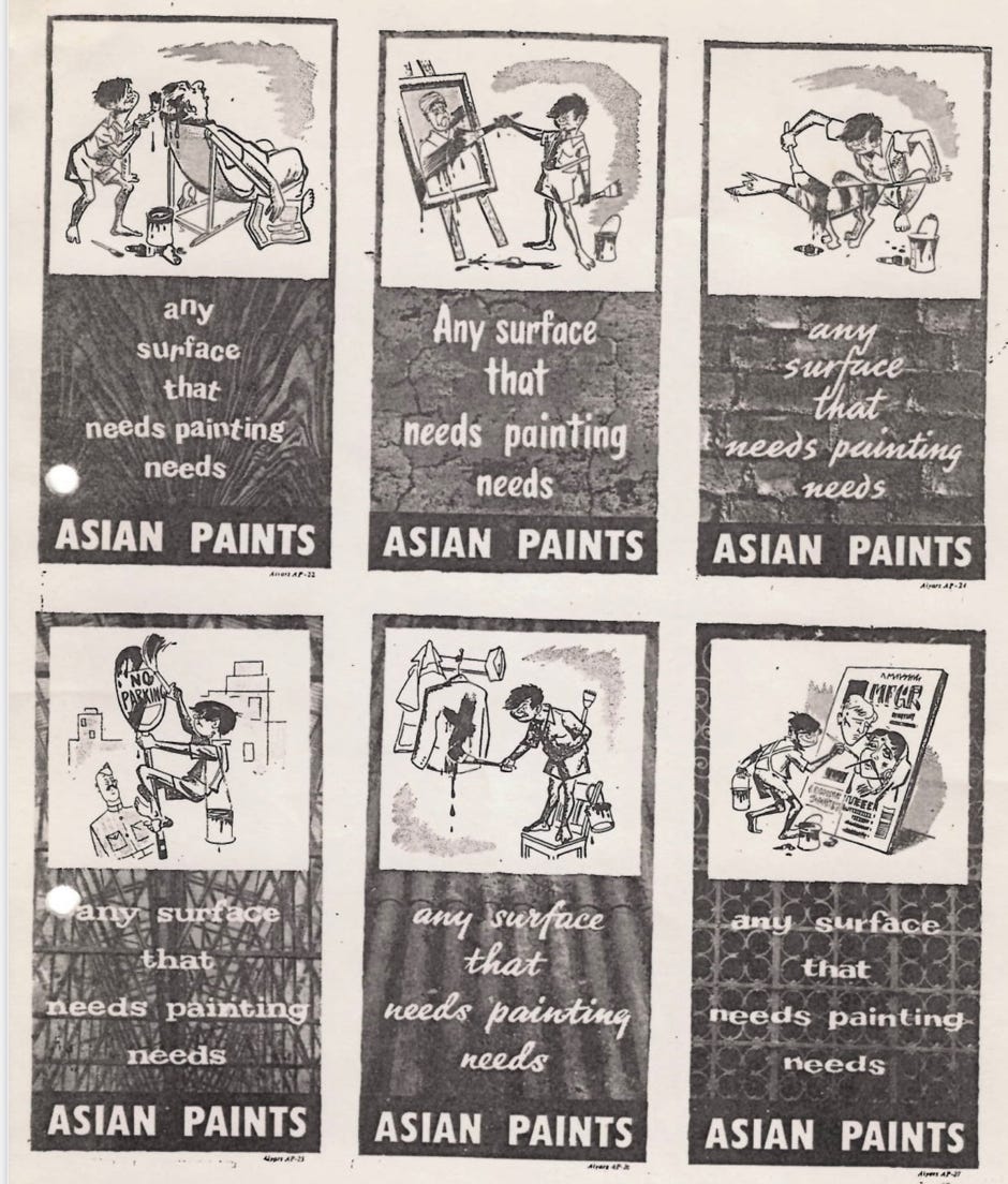 🎨 Asian Paints' journey from 0 to ₹30,000 Cr