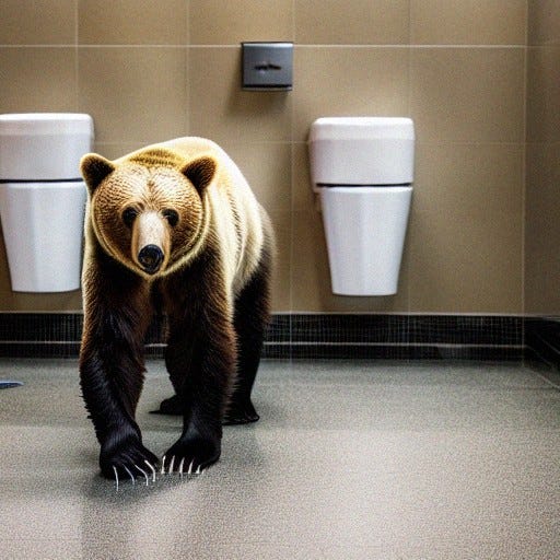 FACT CHECK: DO BEARS SHIT IN THE WOODS? - Up Yours!