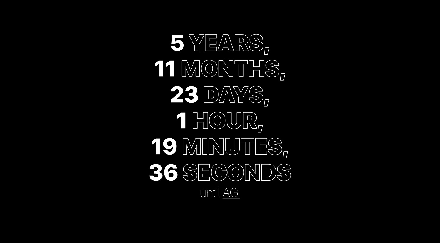 The AI Countdown Clock — LessWrong