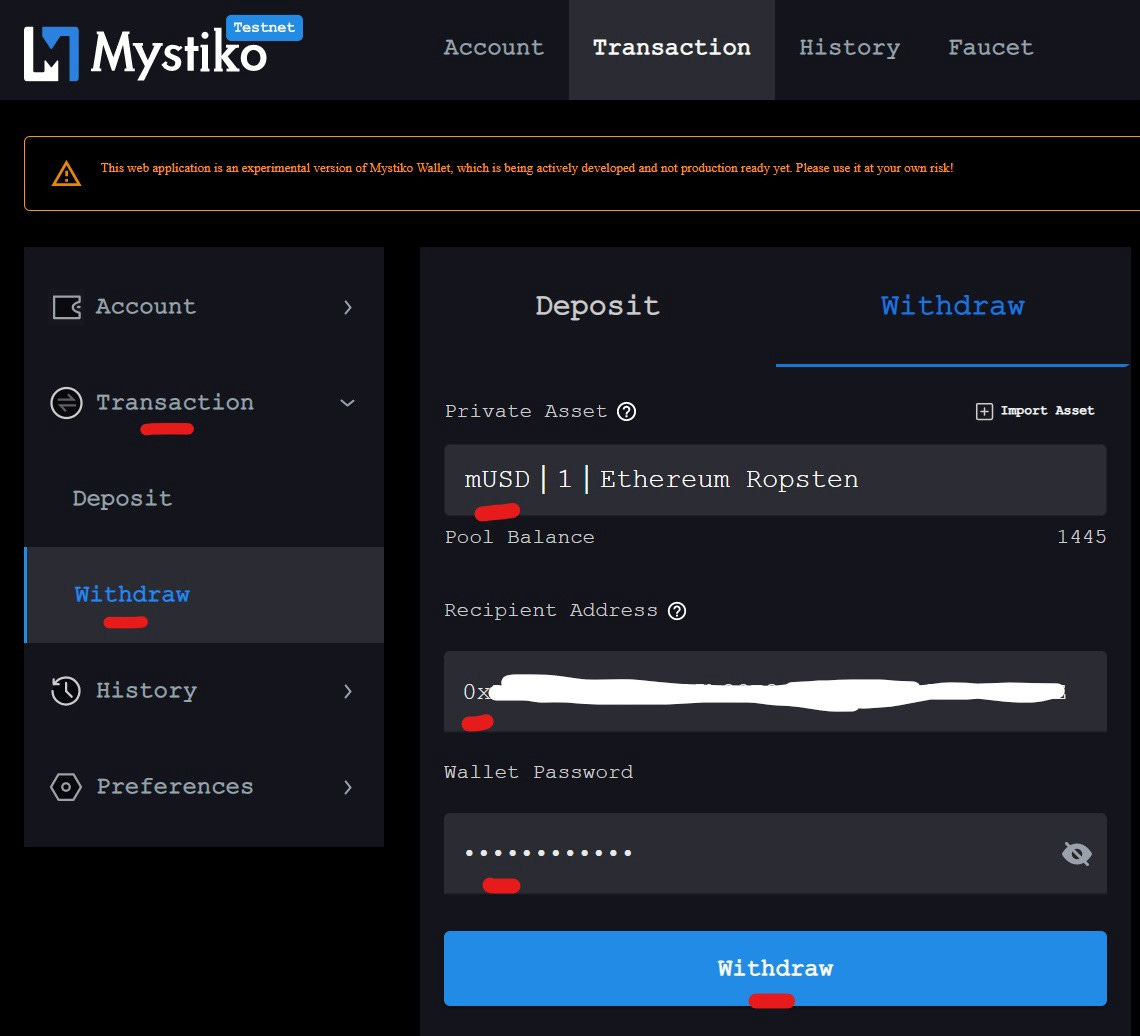 Mystiko Testnet 🔬 — Teletype