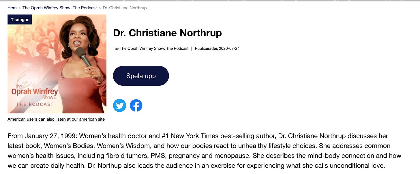 The Pandemic's Worst Woman: Dr. Christiane Northrup